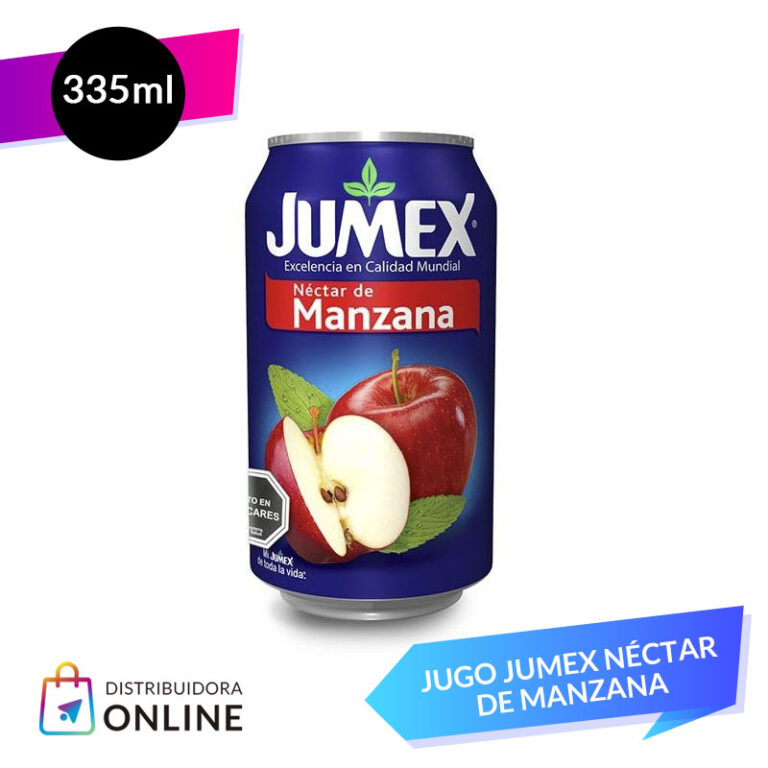 Jugo Jumex Néctar de Manzana 335 ml 6 Unid - DISTRIBUIDORA ONLINE