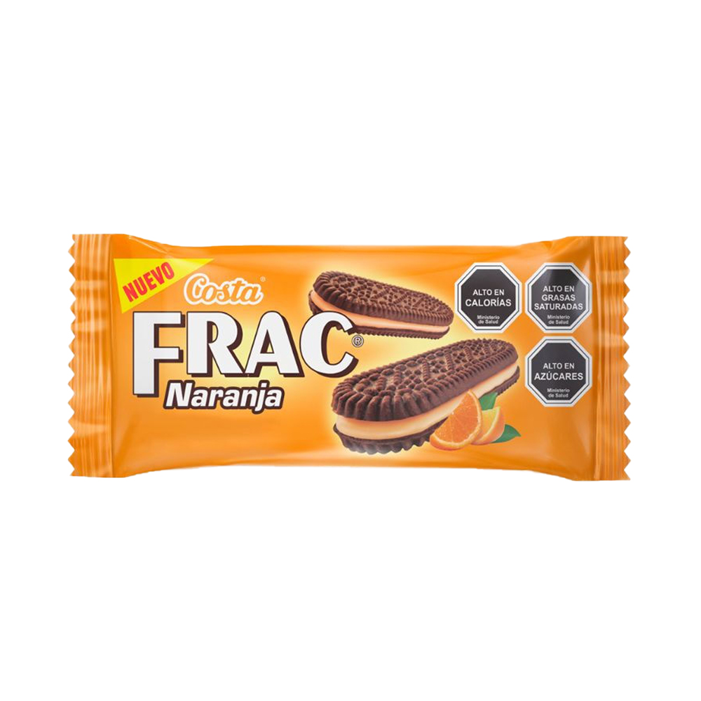 Frac Galleta Naranja costa 110grs - DISTRIBUIDORA ONLINE
