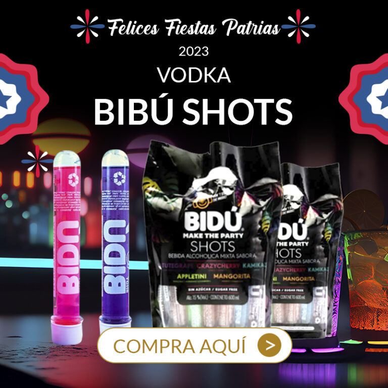 Bidu Shot Bebidas Alcohólicas Mixta 600Ml 20 unid - DISTRIBUIDORA ONLINE